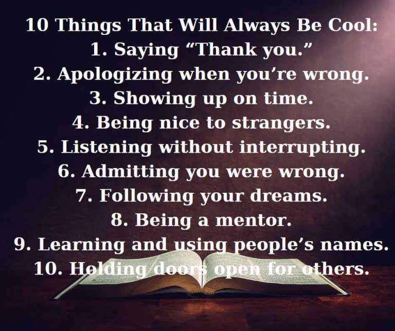 10 Timeless Virtues That Will Always Be Cool - Motivational Quotes