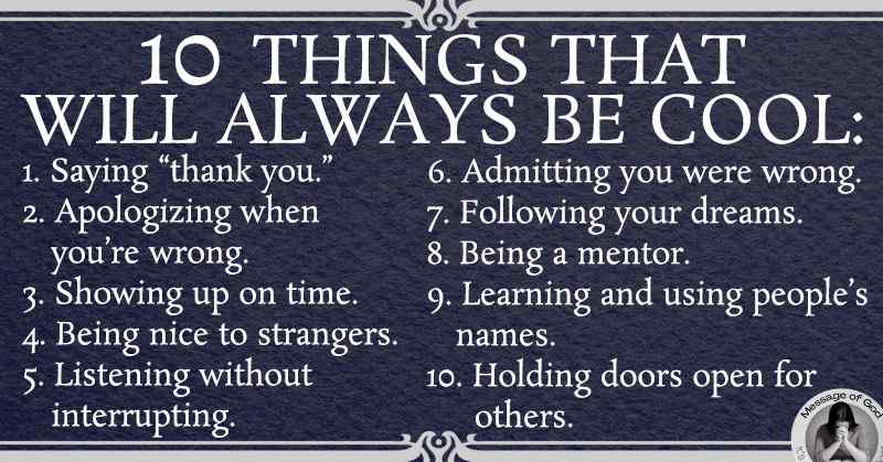 10 Timeless Virtues That Will Always Be Cool - Motivational Quotes